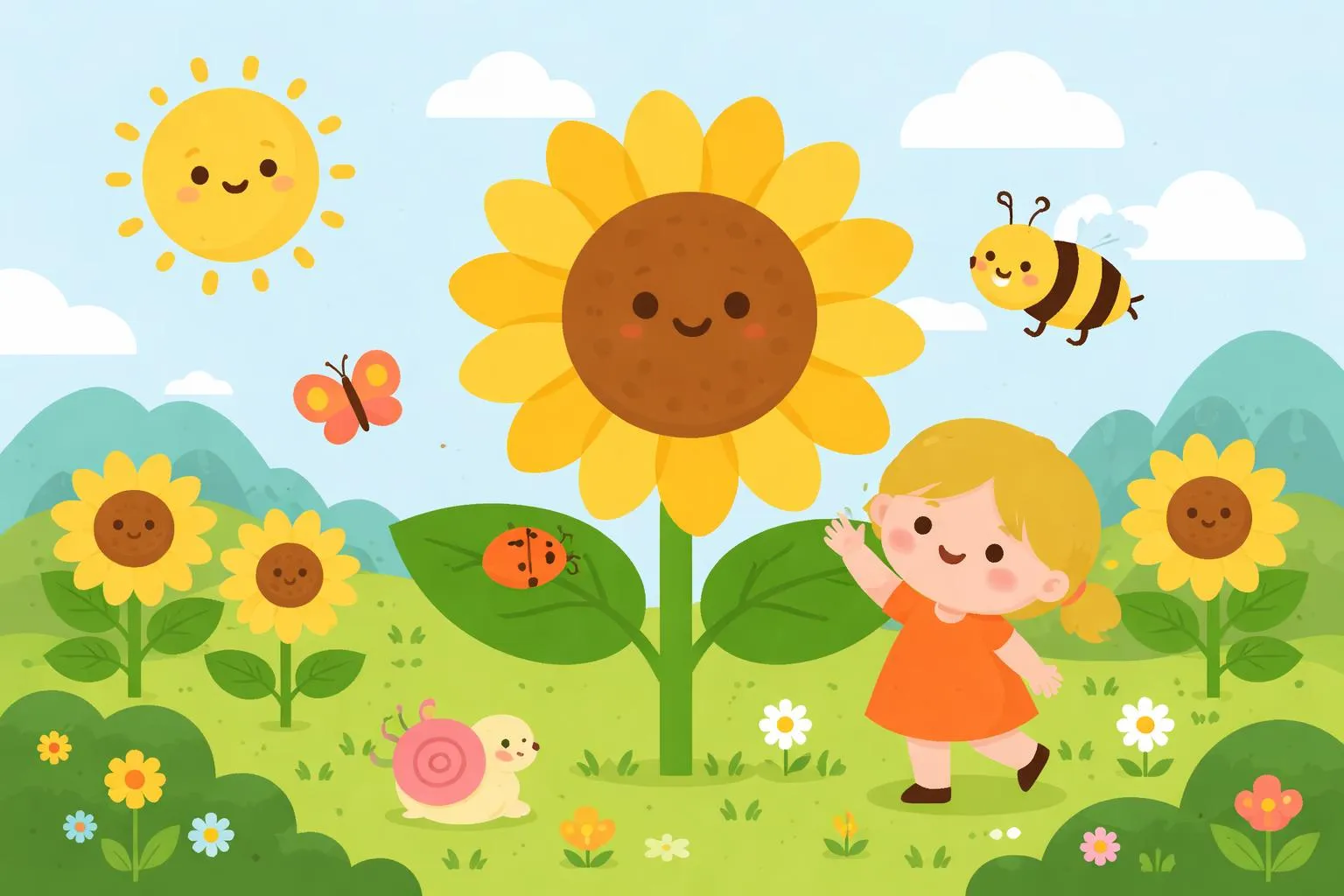 Ah! Girassol por William Blake - Giggle Academy Free Kids Songs and Music