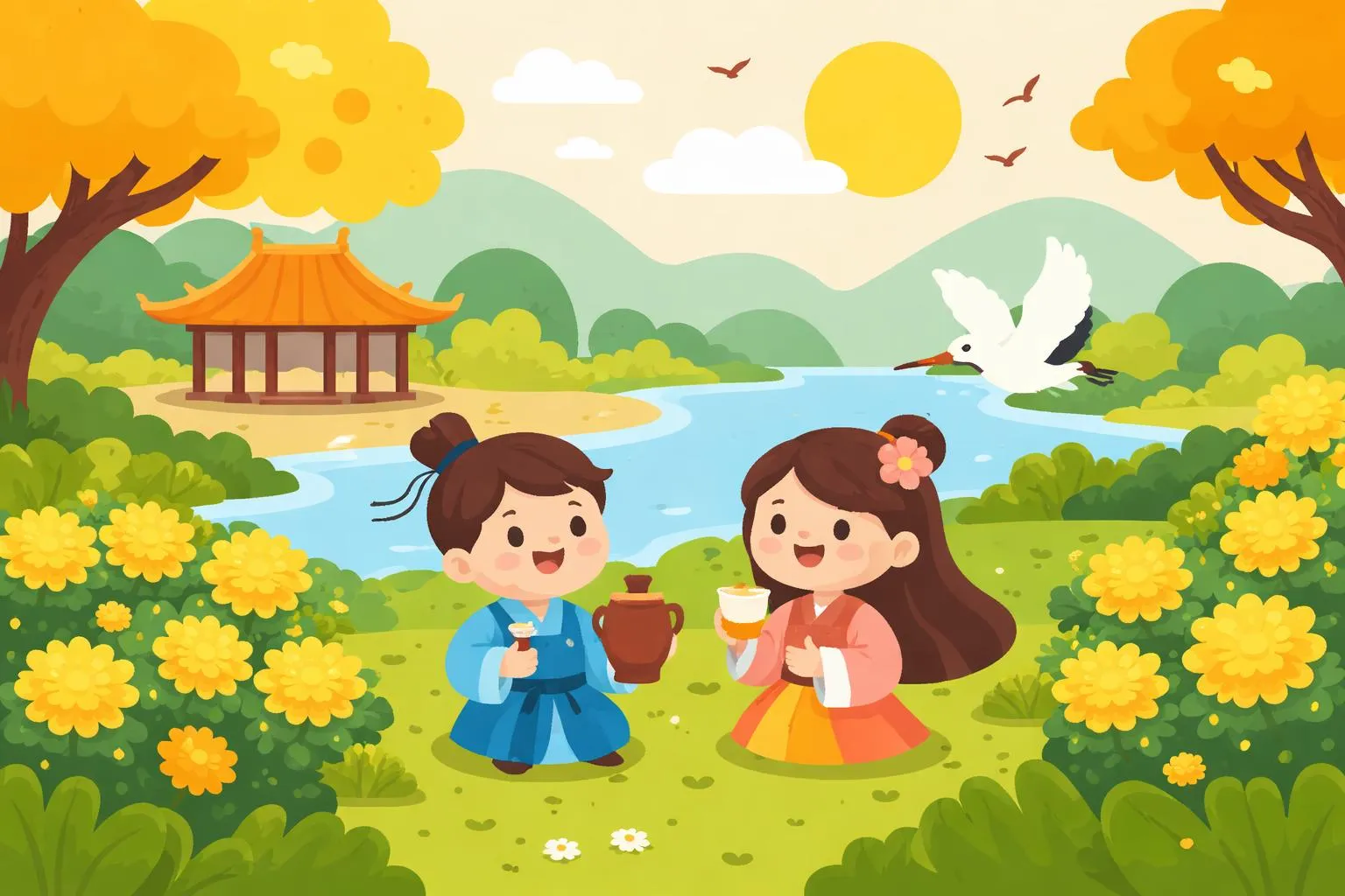 采桑子·九日 - 纳兰性德 - Giggle Chinese Poetry - Giggle Academy 儿童歌曲