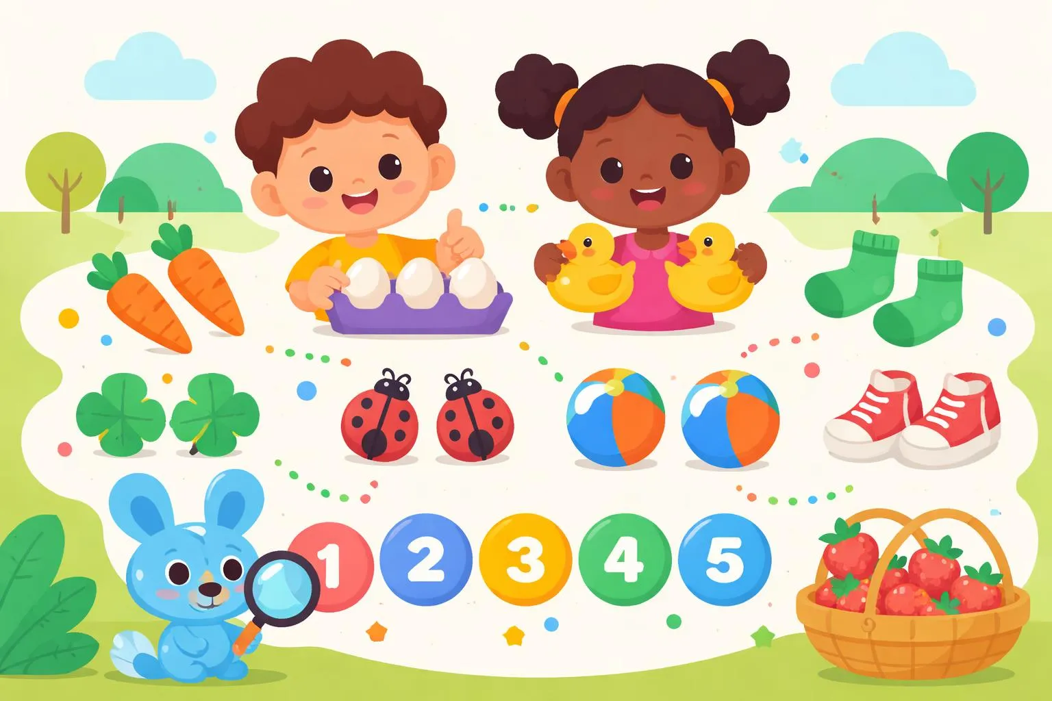 Contando de 2 en 2 - Hojas de trabajo para niños PDF Descarga Gratis ...