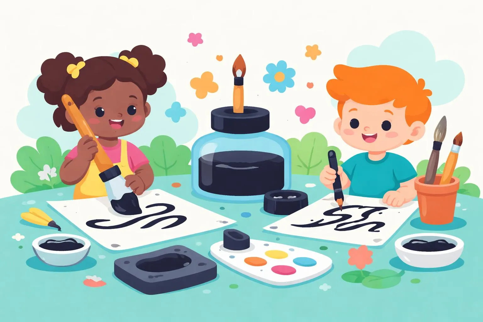 Brush Art | Giggle Academy