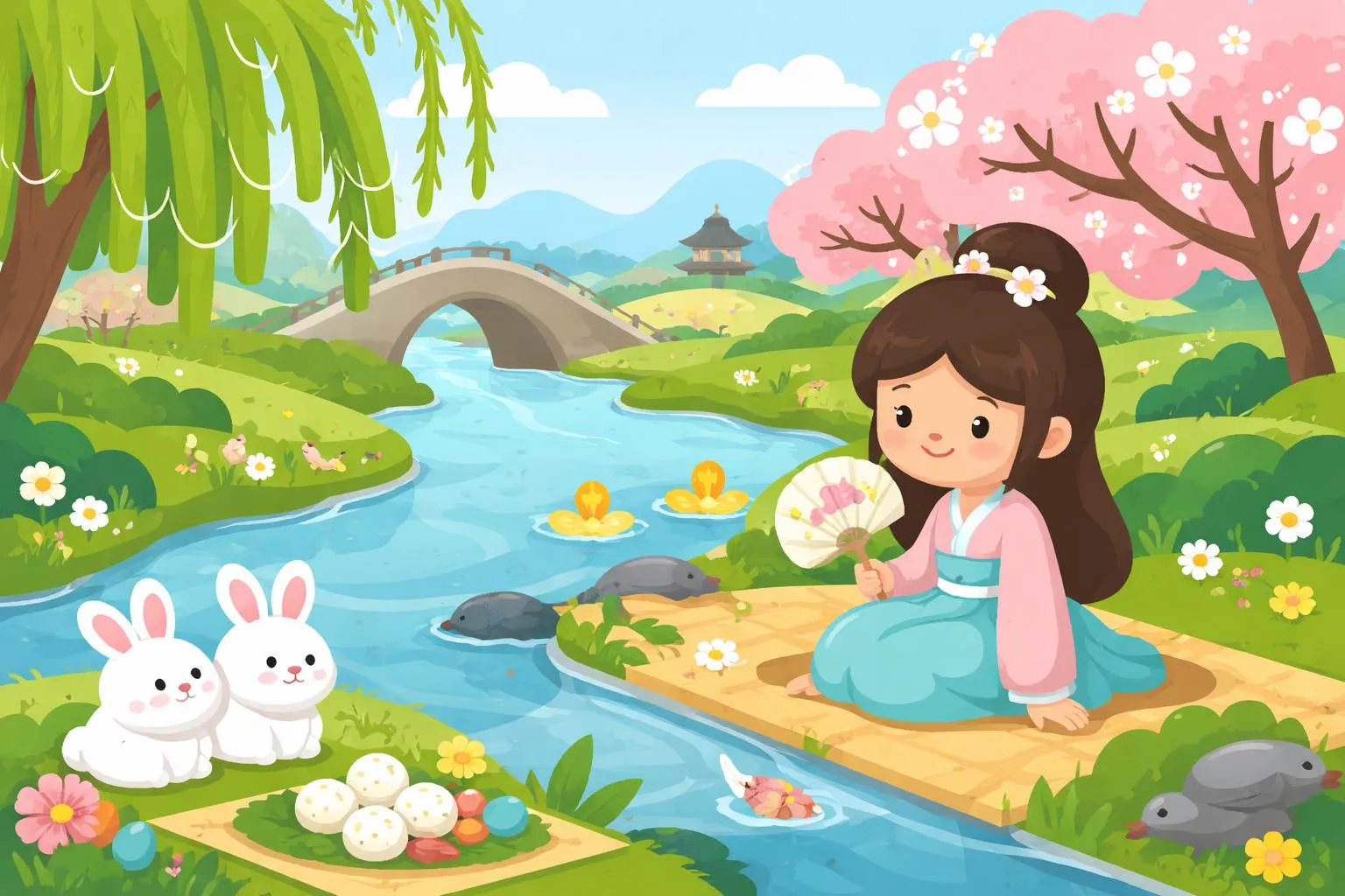 浣溪沙·淡荡春光寒食天 - 李清照 - Giggle Chinesische Poesie - Giggle Academy Free ...