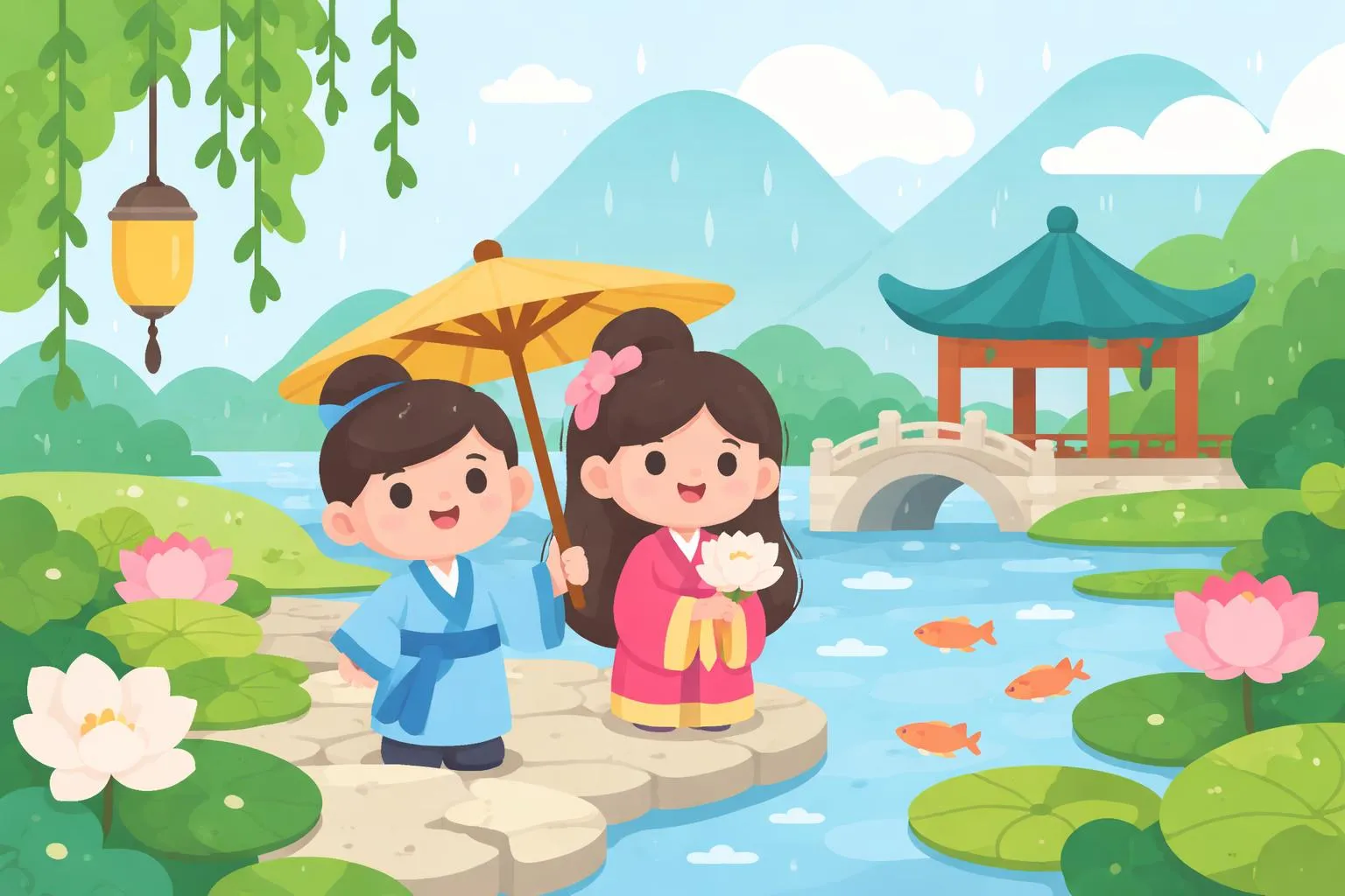 解蹀躞·醉云又兼醒雨 - 吴文英 - Giggle Chinesische Poesie - Giggle Academy Free Kids ...