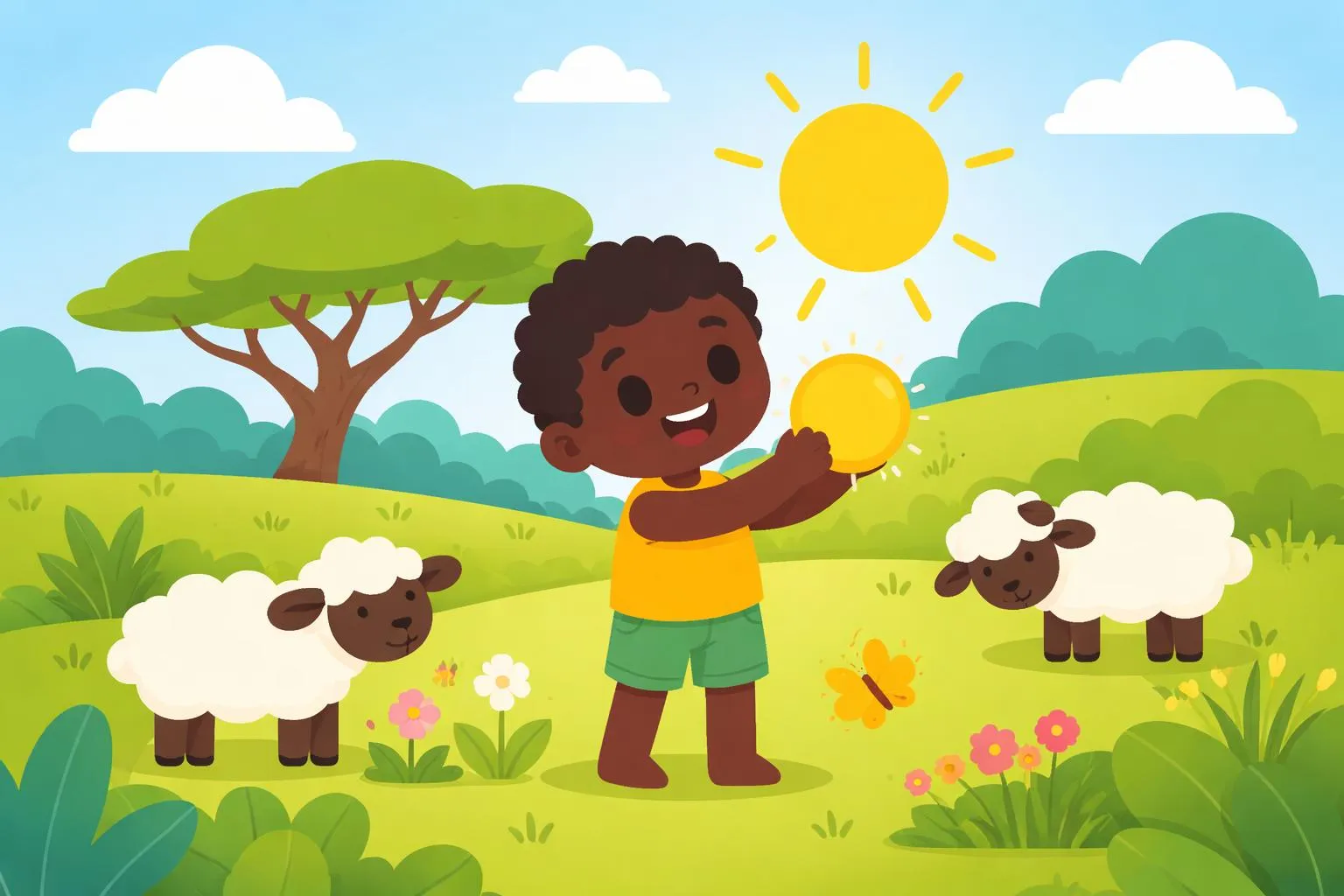 El pequeño niño negro de William Blake - Giggle Academy Free Kids Songs ...