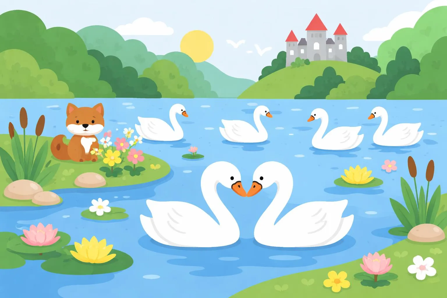Os Cisnes Selvagens em Coole por William Butler Yeats - Giggle Academy ...