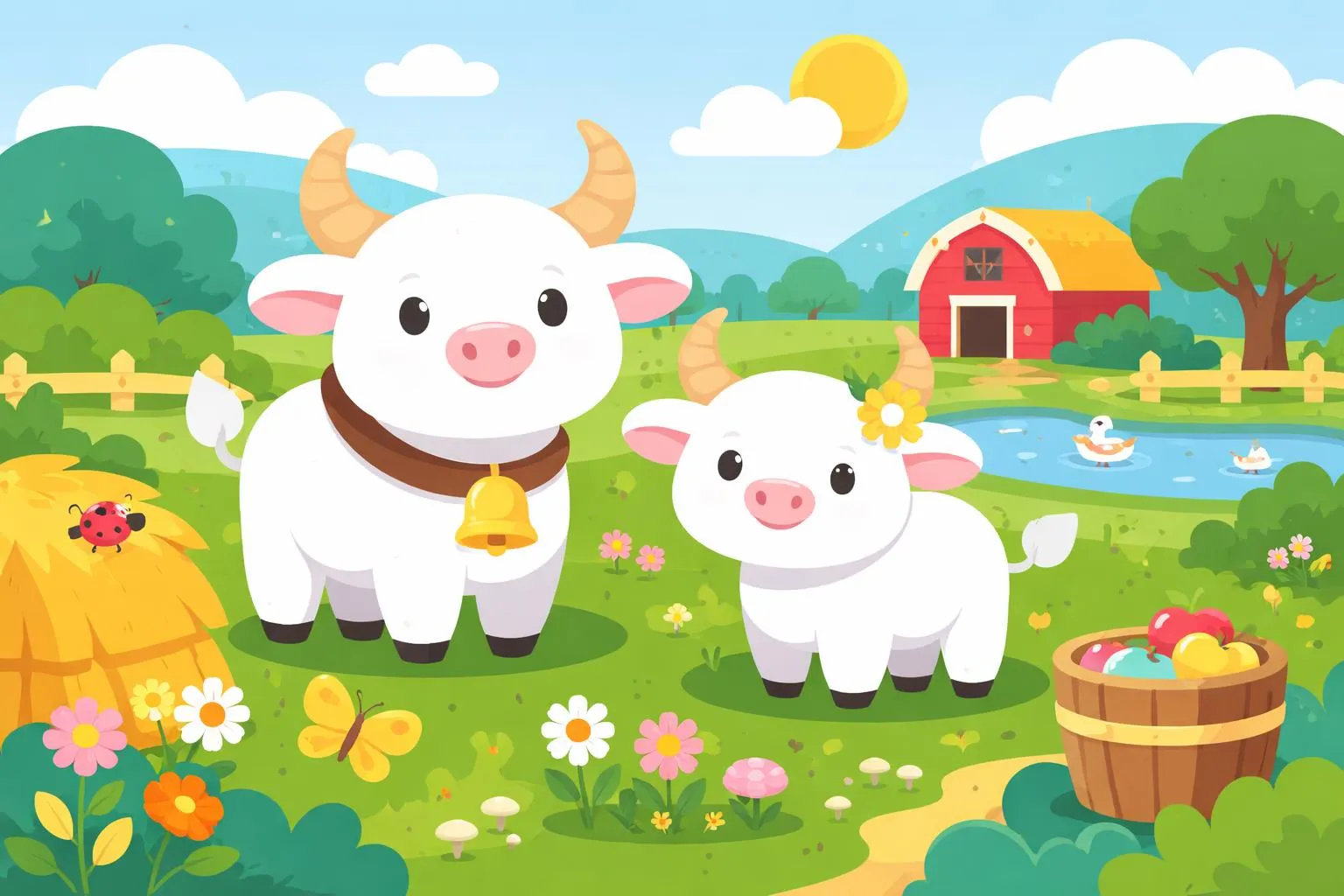 सफेद बैल - लुई सिम्पसन - गिगल कविताएँ - Giggle Academy Free Kids Songs ...