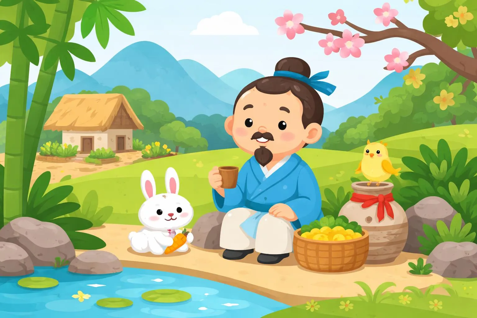 Puisi Kuno Tiongkok: Dua Belas Puisi - Tao Yuanming - Giggle Chinese ...